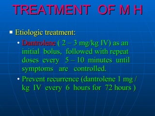 Malignant Hyperthermia | PPT