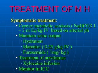 Malignant Hyperthermia | PPT
