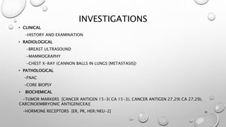 MALIGNANT BREAST LESIONS.pptx