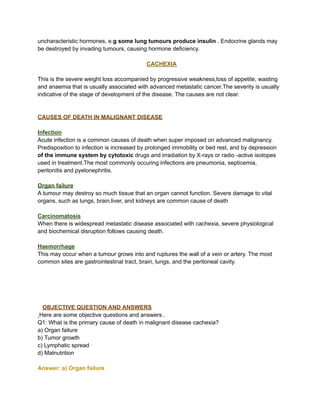 Malignant Disease Cachexia,Causes, Effects, and Organ Failure 2..pdf