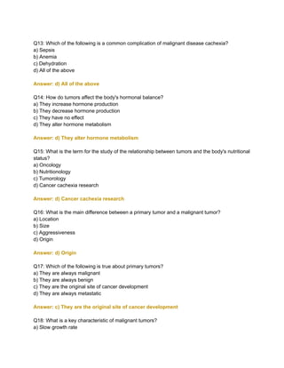 Malignant Disease Cachexia,Causes, Effects, and Organ Failure 2..pdf
