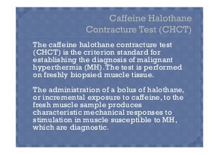 Malignant hyperthermia | PPT