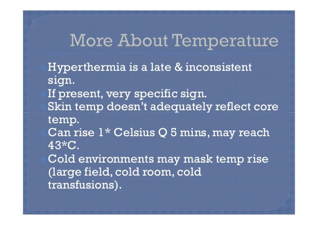 Malignant hyperthermia | PPT