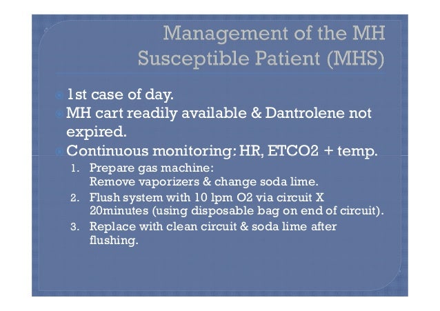 Malignant hyperthermia | PPT