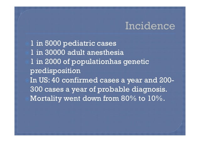 Malignant hyperthermia | PPT
