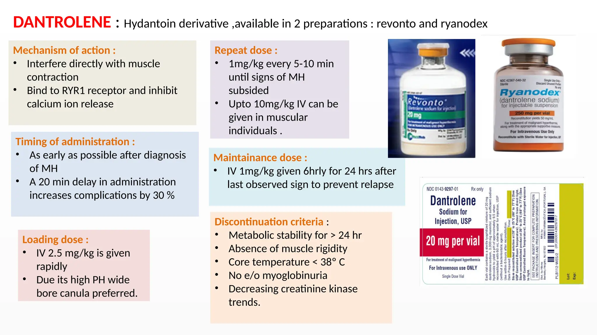 Malignant hyperthermia and its anaesthetic management | PPTX