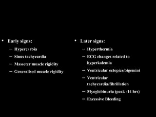 Malignant hyperthermia and dantrolene sodium | PPTX