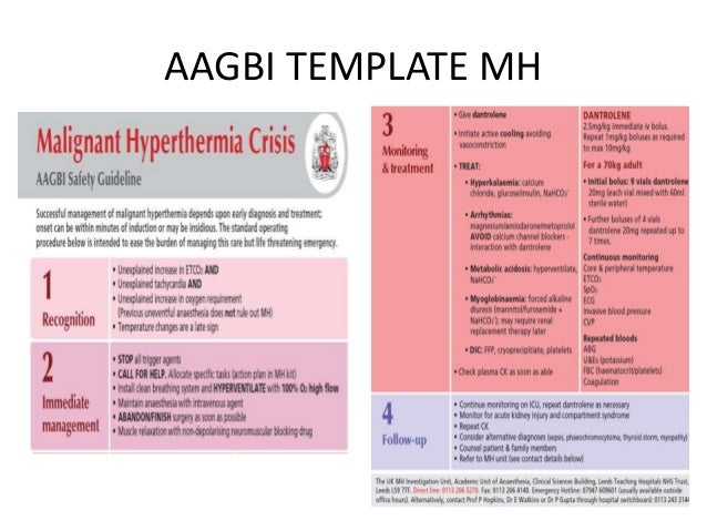 Malignant hyperthermia [final]