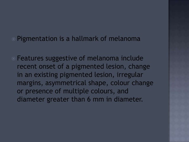 Malignant melanoma | PPTX | Eye and Vision Conditions | Diseases and ...