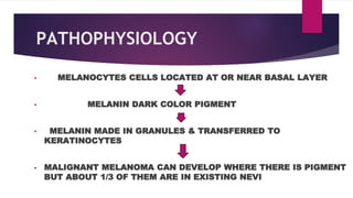 MALIGNANT MELANOMA skin cancer integumentary system | PPTX