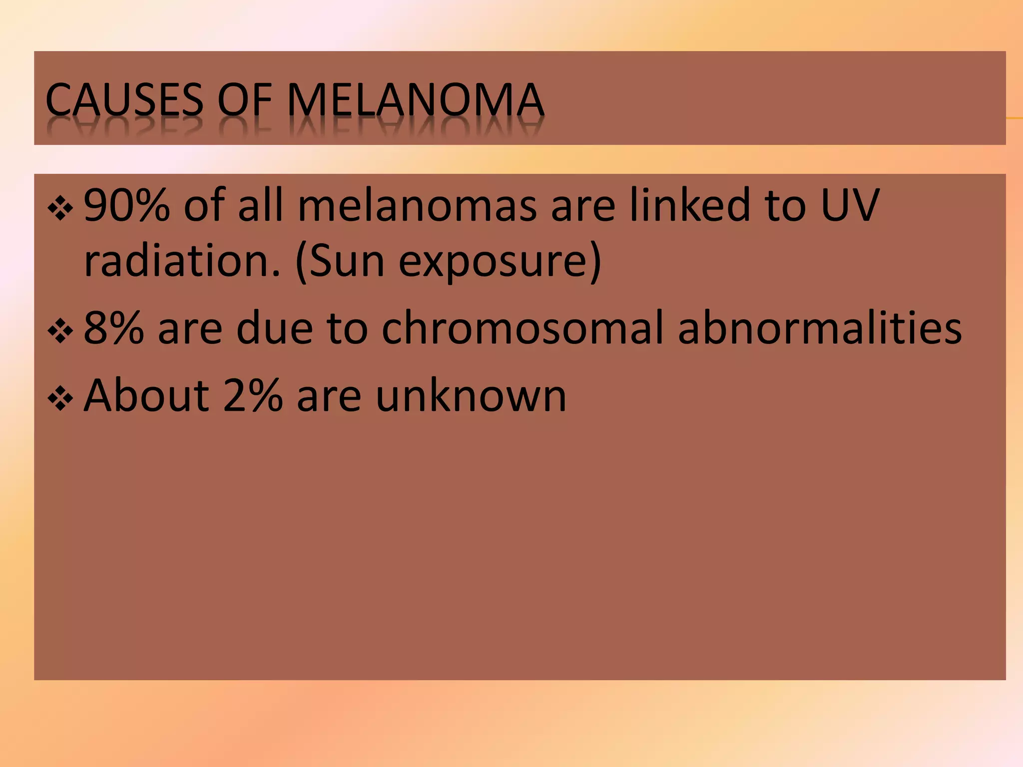Malignant melanoma | PPTX