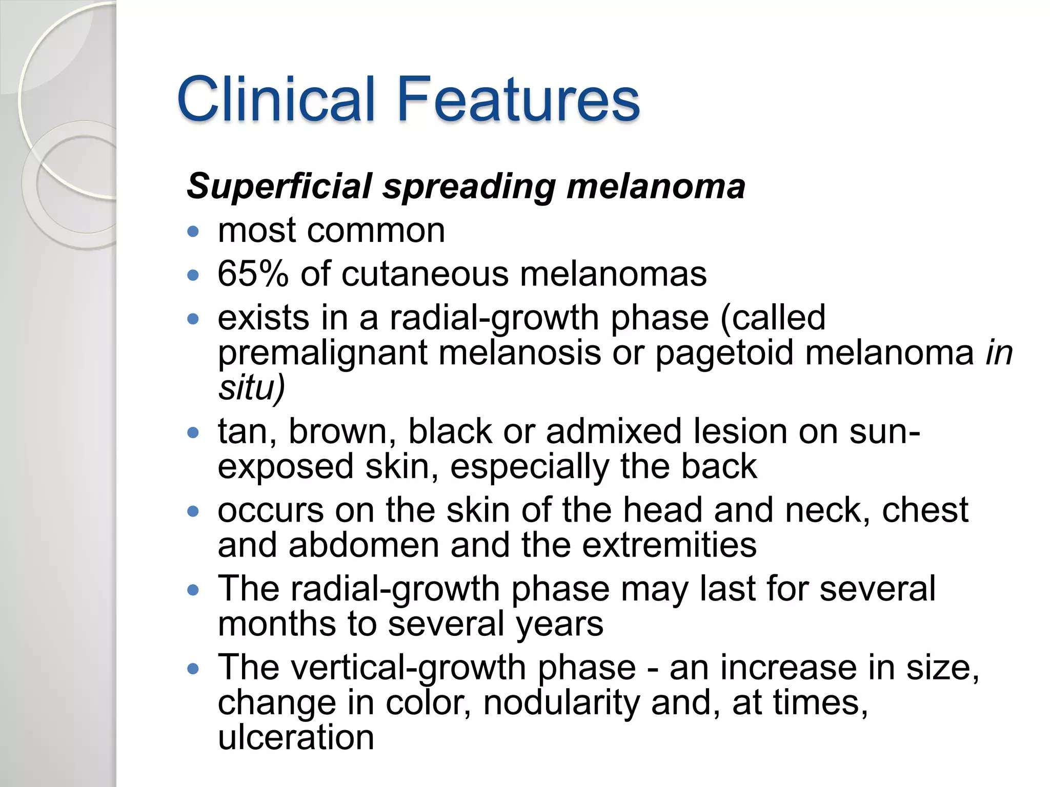 Malignant melanoma of the oral cavity | PPTX