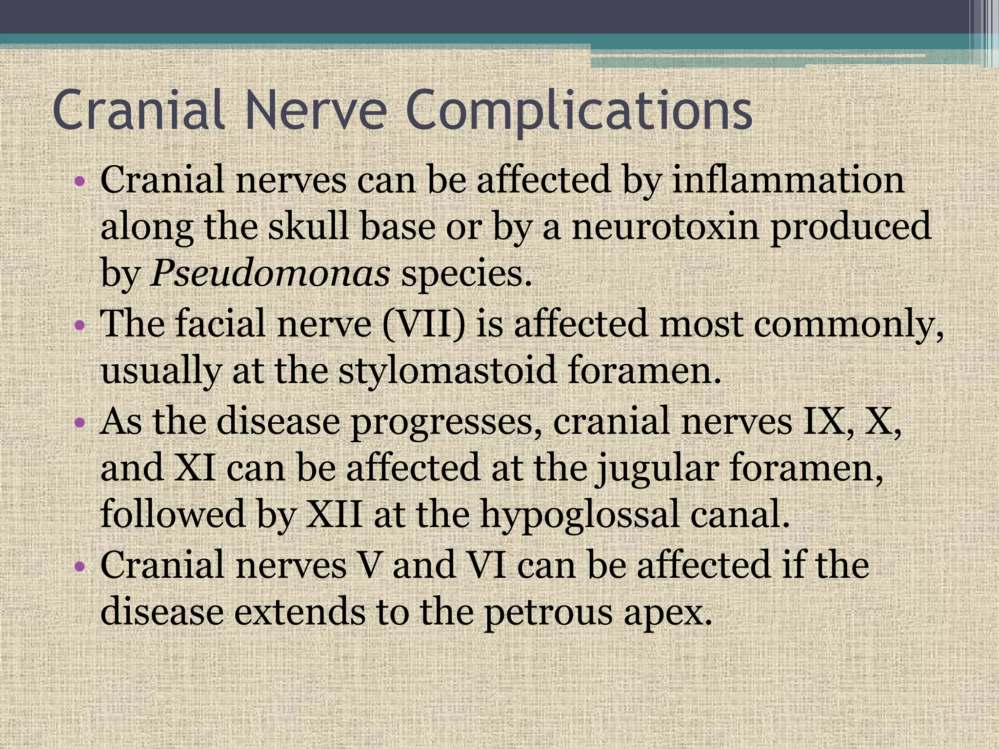 Malignant otitis externa | PPT