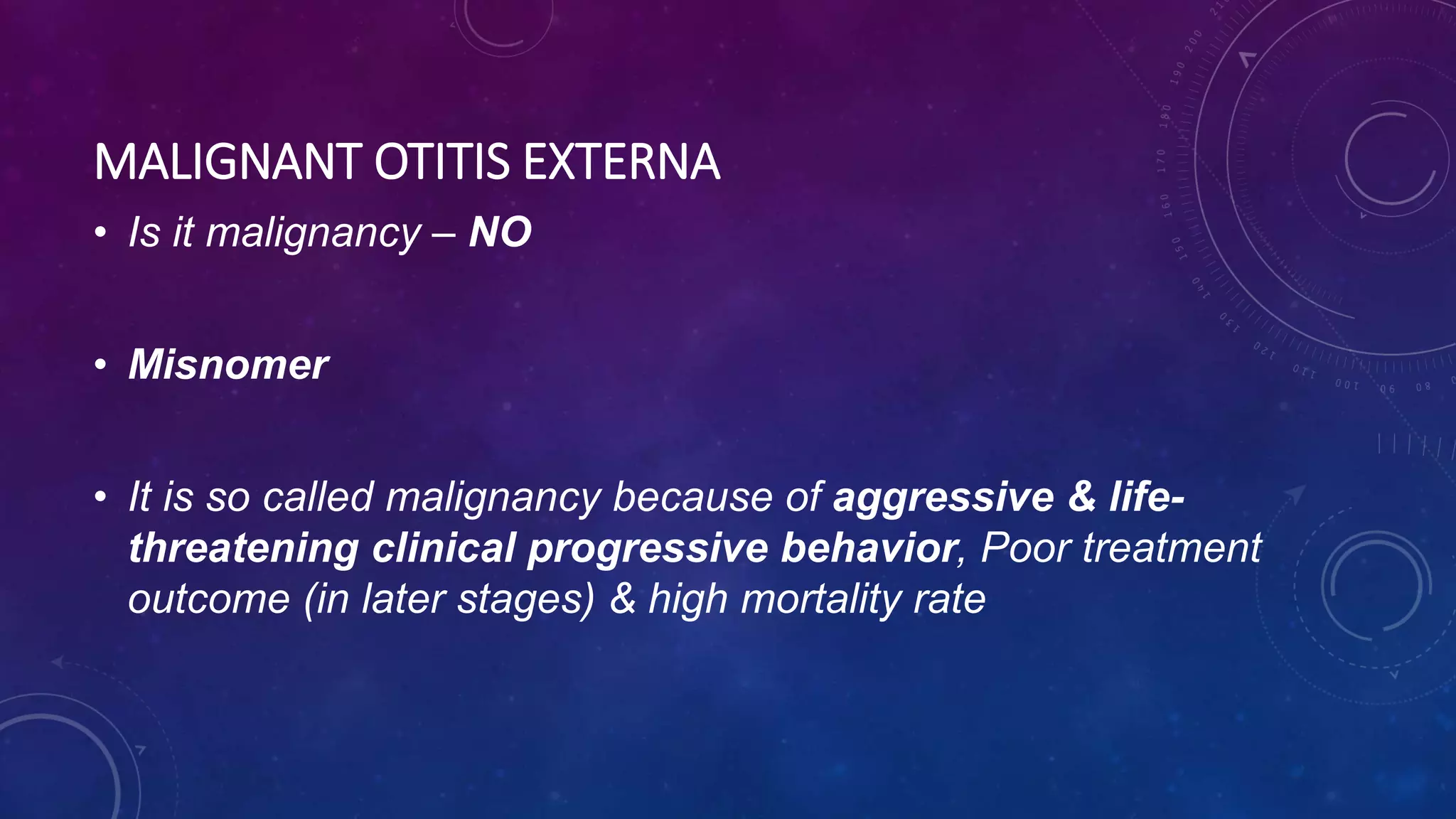 Malignant Otitis Externa by Dr.S .pptx