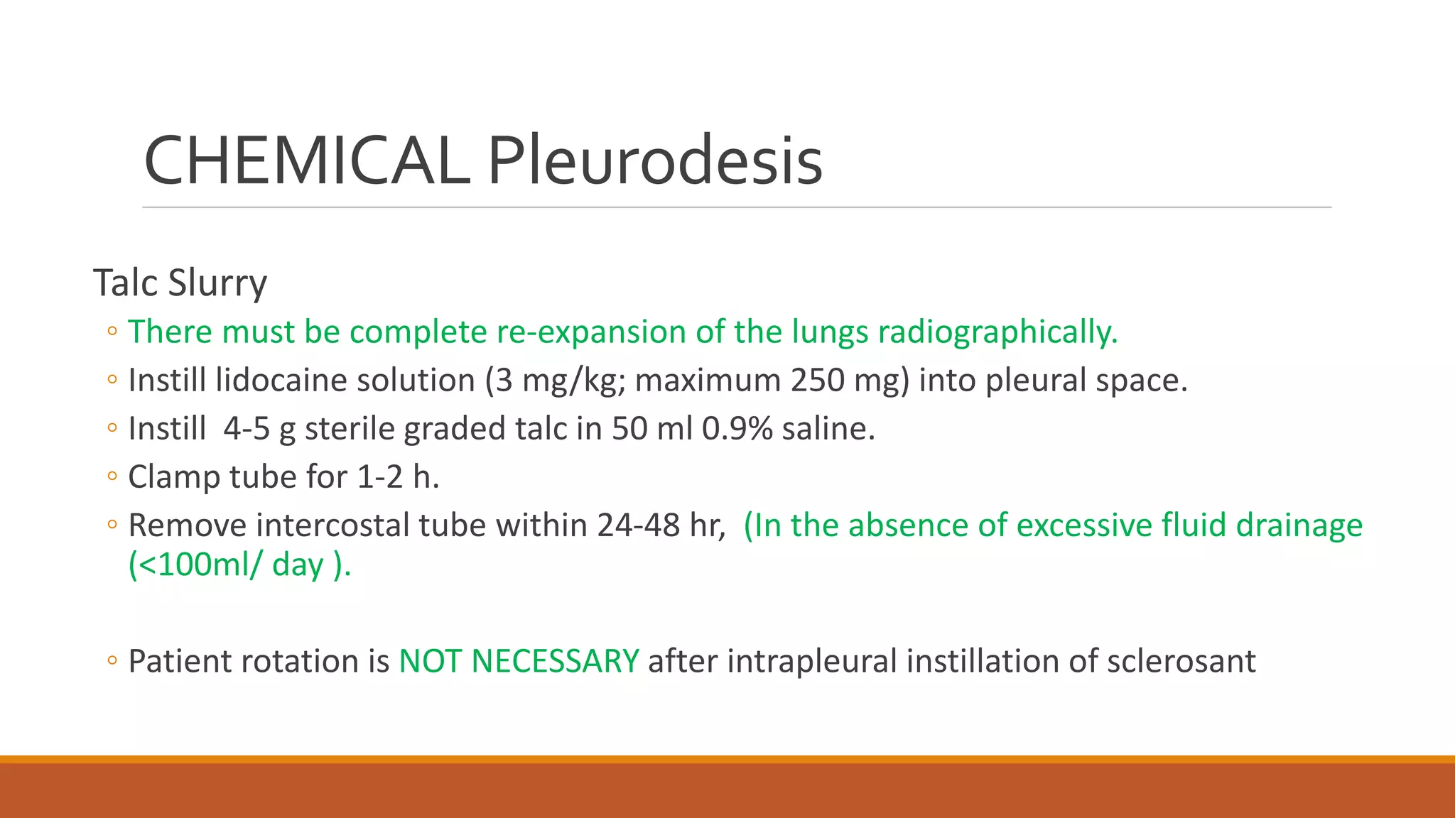 Malignant pleural effusion | PPTX