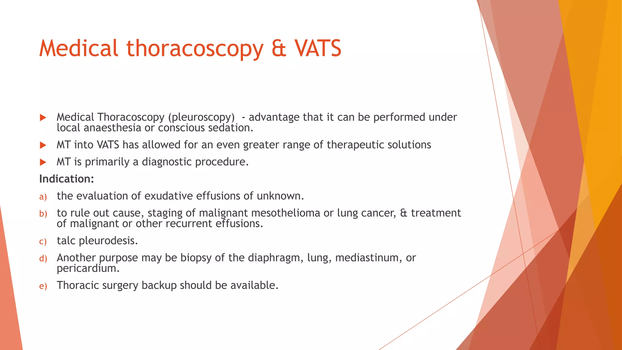 Malignant pleural effusions | PPTX