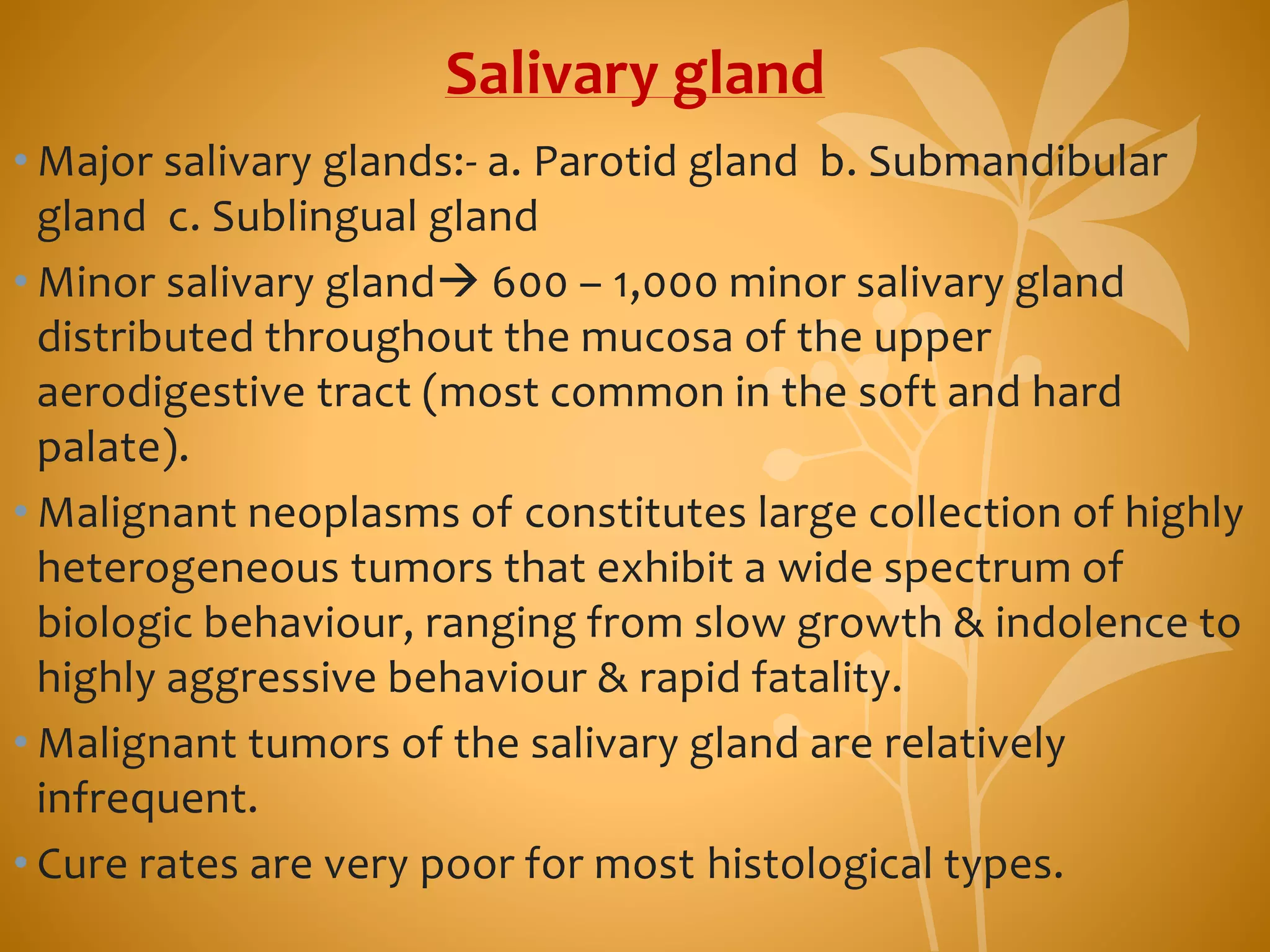 Malignant Salivary Gland Pathologies, Tumors & Its Treatment Plan by Dr ...