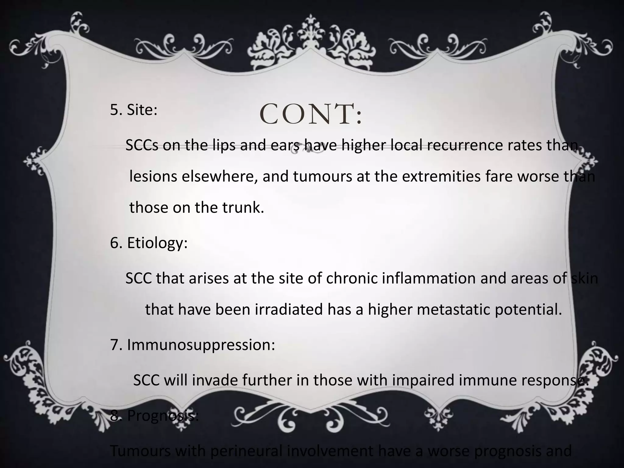 malignant skin lesions /BASIC MEDICAL KNWOLEDGE .ppt