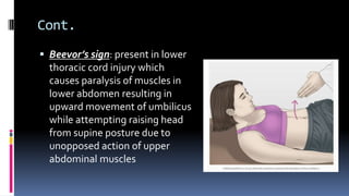 Malignant spinal cord compression | PPTX