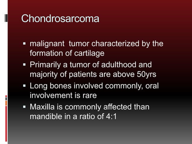 Malignant tumors of connective tissue origin | PPTX | Cancer | Diseases ...