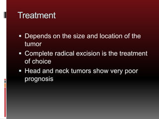 Malignant tumors of connective tissue origin | PPTX