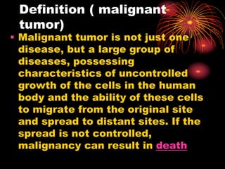 Malignant tumors of oral cavity. POWERPOINT PRESENTATION | PPT