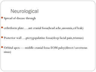 Malignant tumour of nose pns | PPT