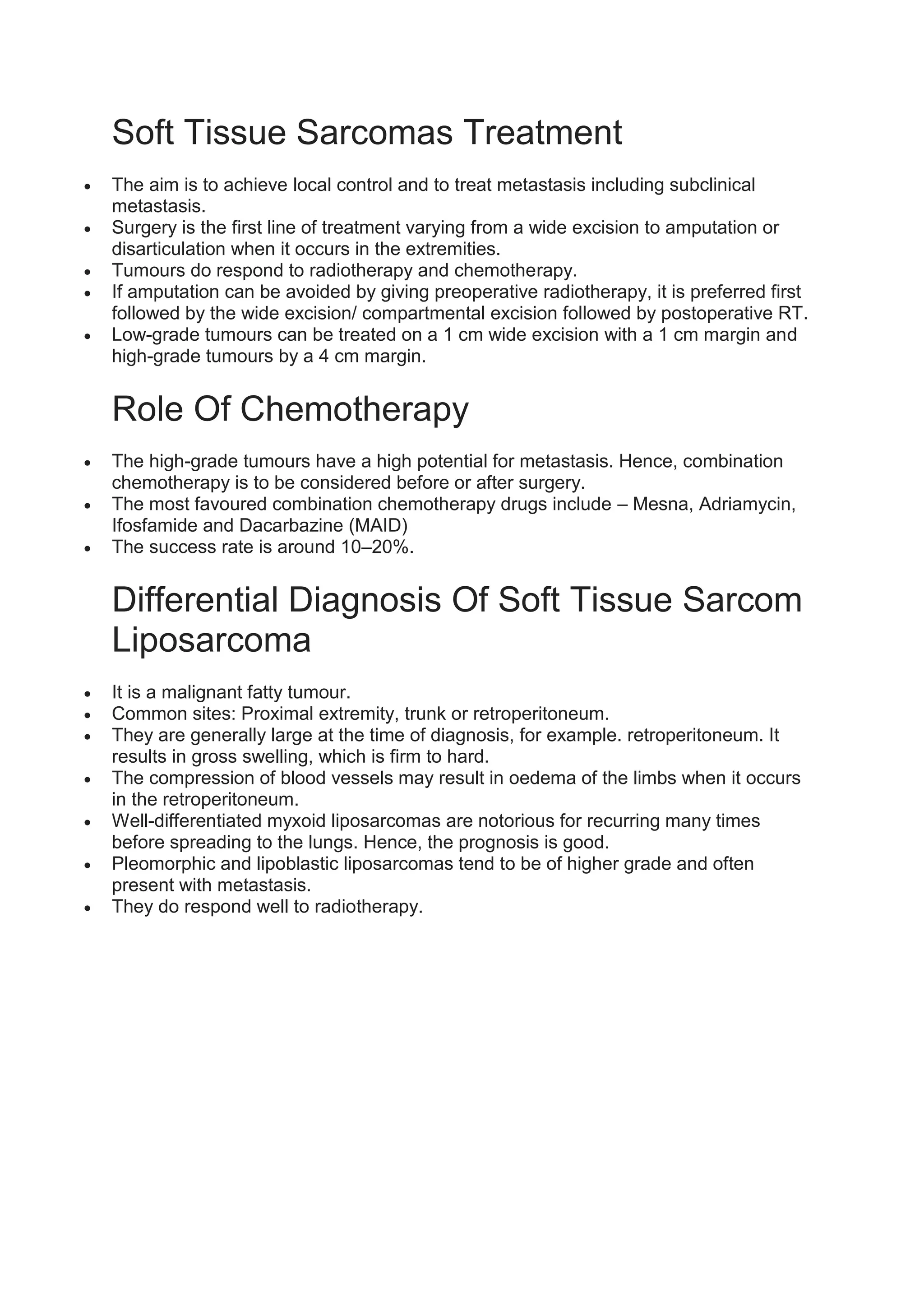 Malignant Tumours Notes Malignant Tumours | DOCX