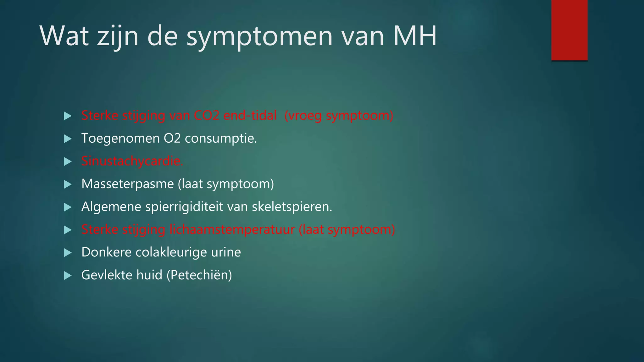 Maligne hyperthermie bij kinderen | PPTX