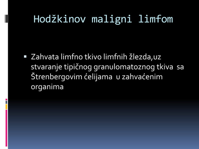 Maligni limfomi | PPT