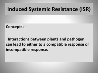 Induced resistance | PPTX