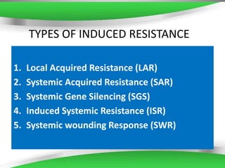 Induced resistance | PPTX