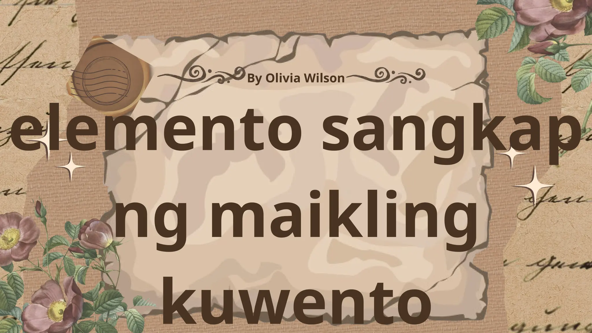 Elemento ng maikling kuwento( tauhan, tagpuan, banghay) | PPTX