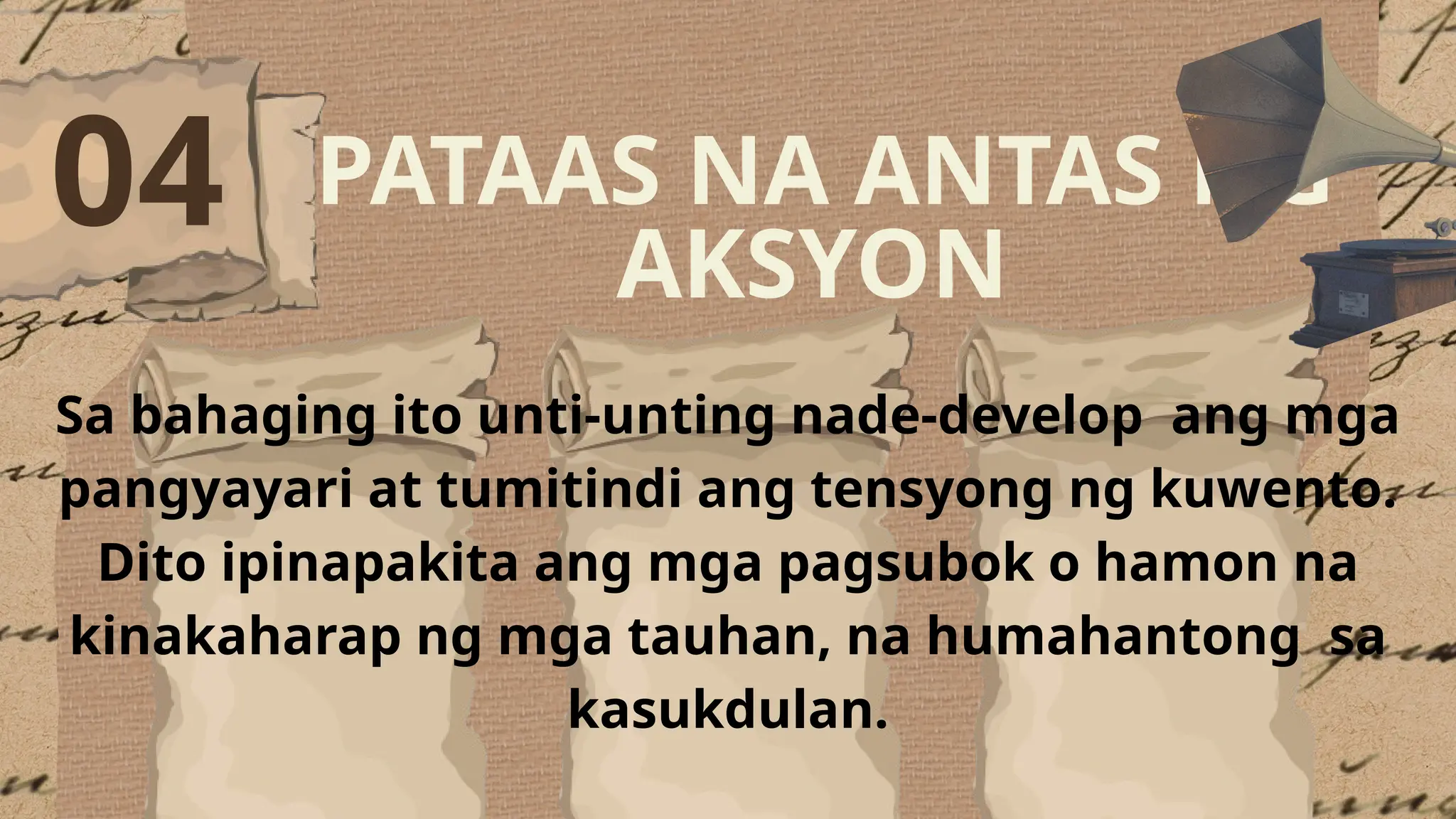 Elemento ng maikling kuwento( tauhan, tagpuan, banghay) | PPTX