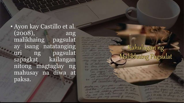 Malikhaing pagsulat | PPTX