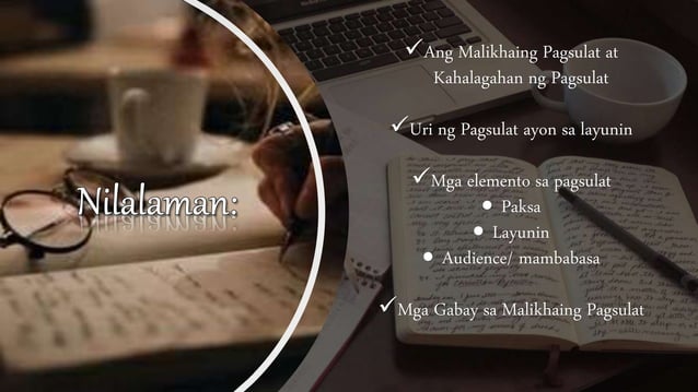 Malikhaing pagsulat | PPTX