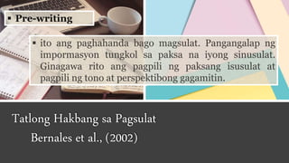 Malikhaing pagsulat | PPTX