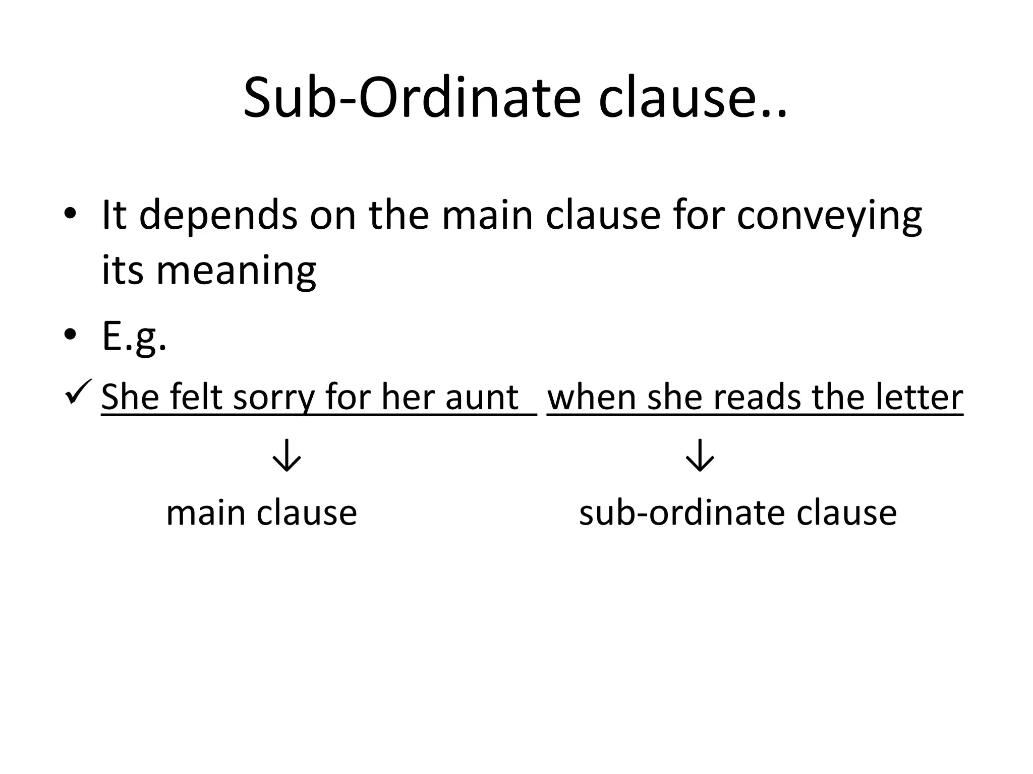 Clauses and Its types | PPTX