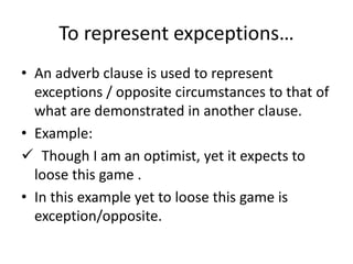 Clauses and Its types | PPTX