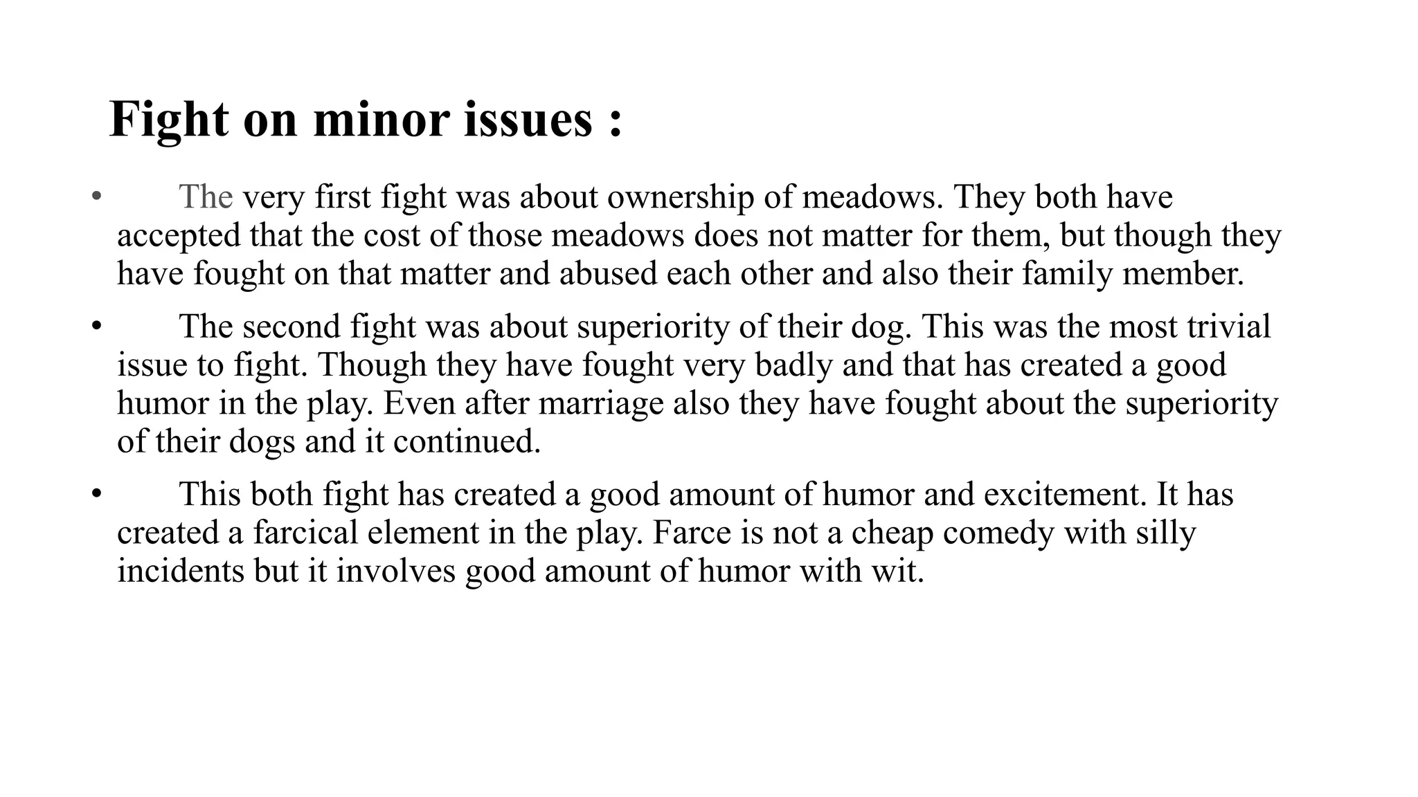 The proposal by "Anton Chekhov" as a farce | PPTX