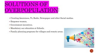 Overpopulation | PPTX