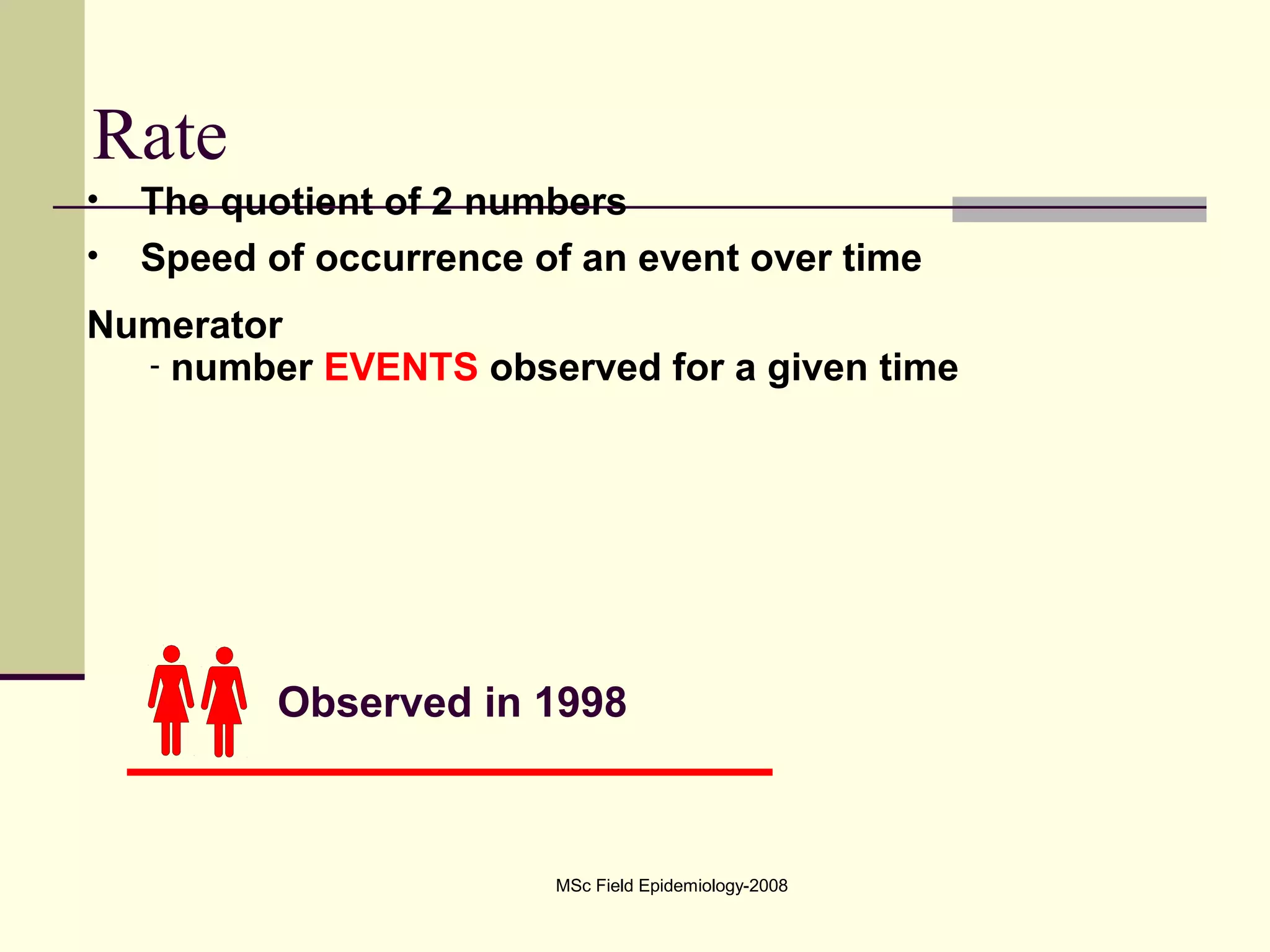Malimu measures of disease frequency | PPT