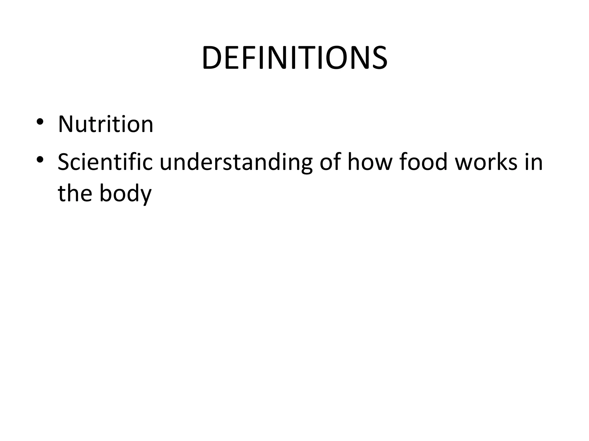 Malimu nutritional disorders of public health importance | PPT
