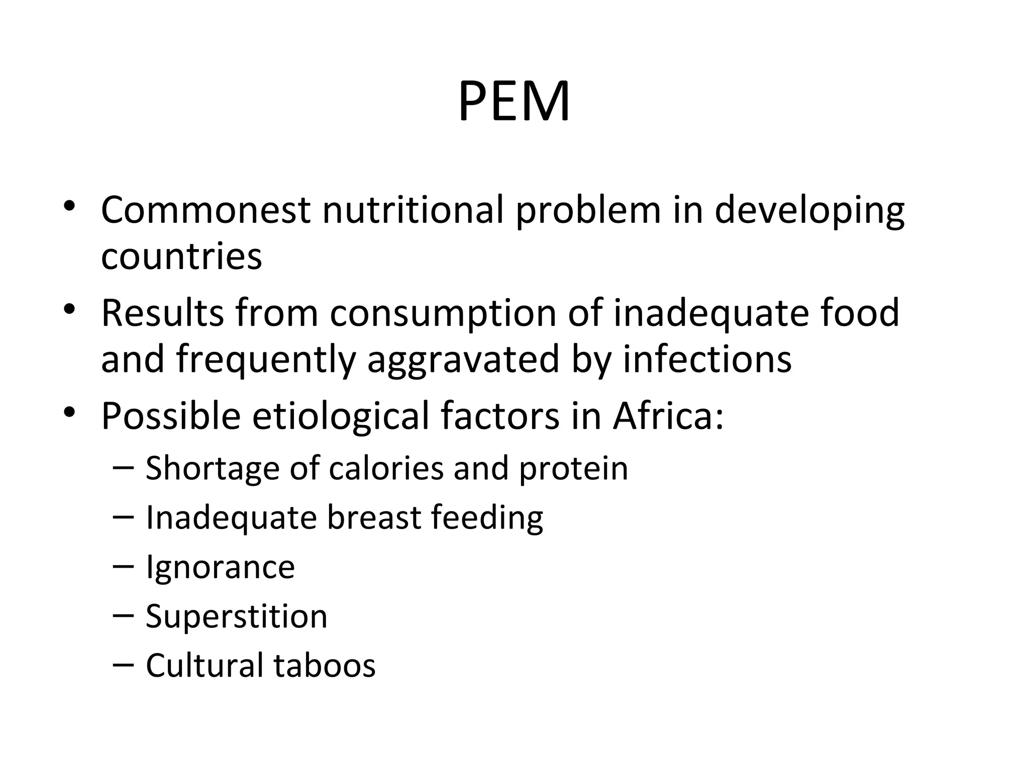 Malimu nutritional disorders of public health importance | PPT