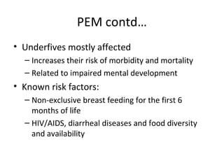 Malimu nutritional disorders of public health importance | PPT