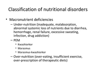 Malimu nutritional disorders of public health importance | PPT ...