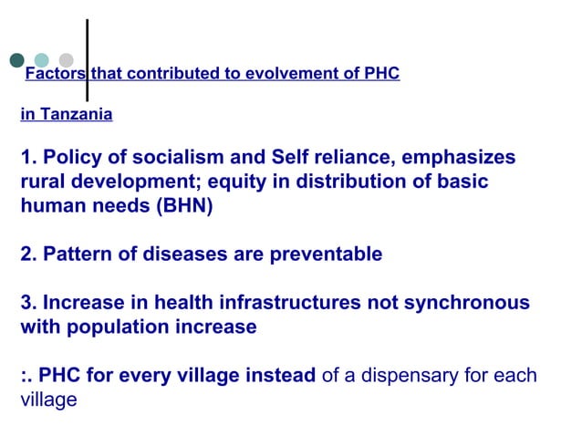 Malimu primary health care. | PPT