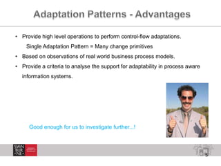 Supporting Adaptation Patterns in the Event-driven Business Process ...
