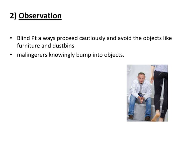 Malingering (Case presentation) | PPTX