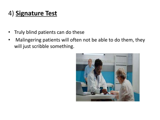 Malingering (Case presentation) | PPTX